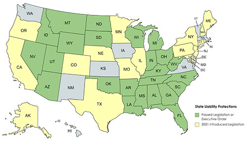 ISSA Issues Summary of State-by-State COVID-19 Liability Protections ...